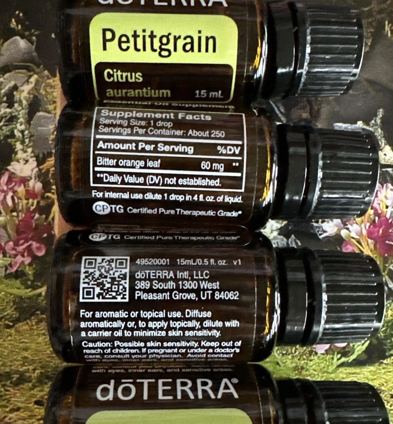 doTerra Petitgrain Essential Oil 15ml 100% FULL | eBay
