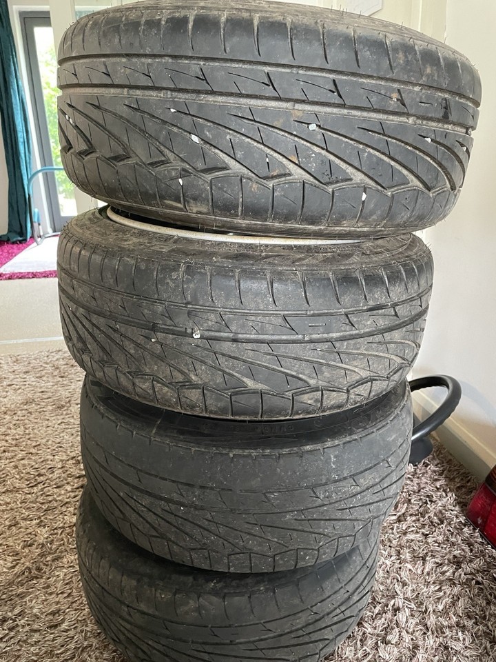 Banded Steel Wheels Golf Mk2 | eBay UK