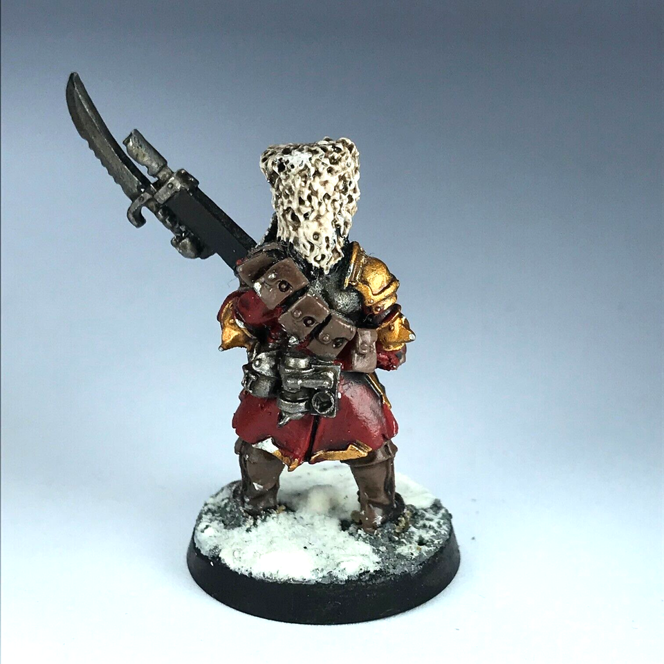 Metal Vostroyan Guard Rifleman Imperial Guard Painted - Warhammer 40K ...