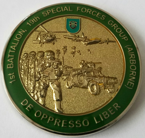 VHTF USASOF (ABN) 1st Battalion 19th Special Forces Grp Green Berets ...