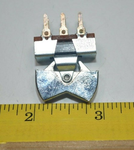 Lot of 5 NOS ITW 2 Pole Double Throw DPDT Rocker Switch 4A 125VAC .5A ...