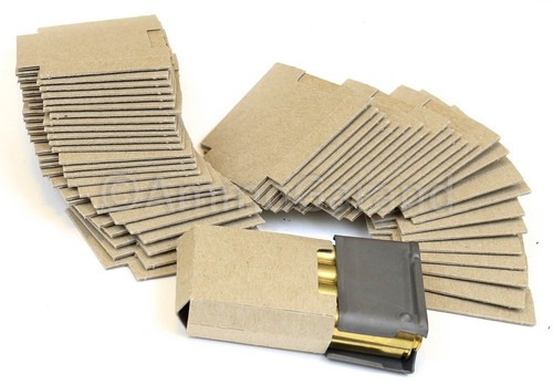 50ea M1 Garand 8rd Enbloc Clip Cardboard Bandoleer Inserts for 30-06/ ...