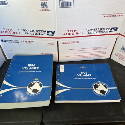 1996 FORD VILLAGER ELECTRICAL AND VACUUM TROUBLE SHOOTING SERVICE ...