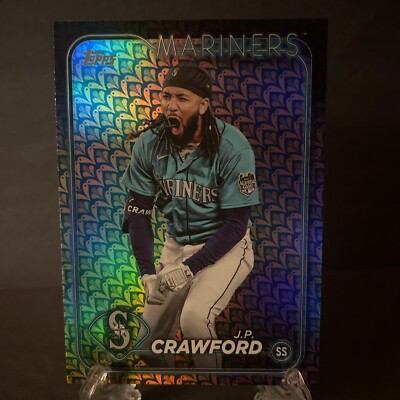 2024 Topps Series 1 JP Crawford Easter Holiday Foil #49 Seattle ...