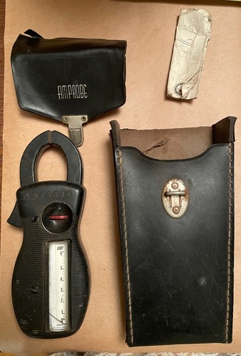 Vintage Amprobe Ultra RS-3 Clamp Meter with case | eBay