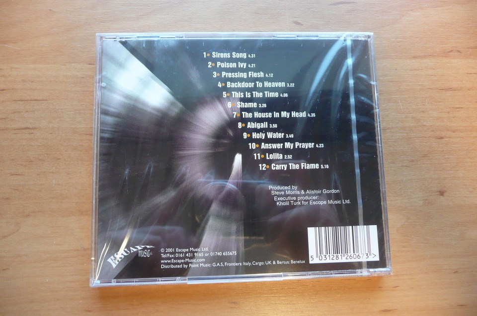 @ CD RADIO SILENCE - SIRENS / ESCAPE MUSIC 2001 SS / MELODIC AOR POP ...