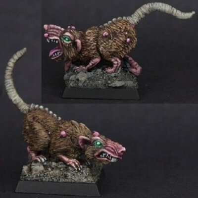 Reaper Dark Heaven Legends 02544 Barrow Rats Monster Giant Vermin Dire ...