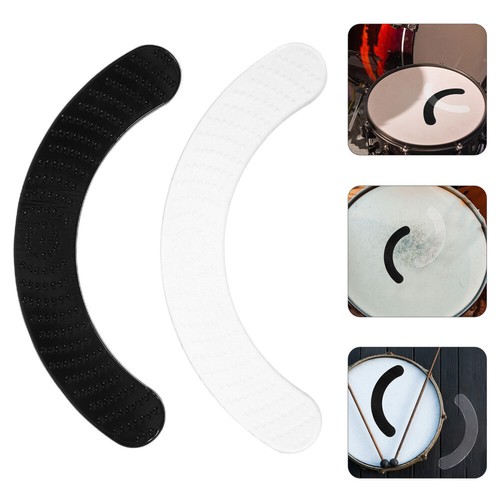 2Pcs Silent Practice Parts Drum Snare Mute Mats Drum Dampeners Pad | eBay