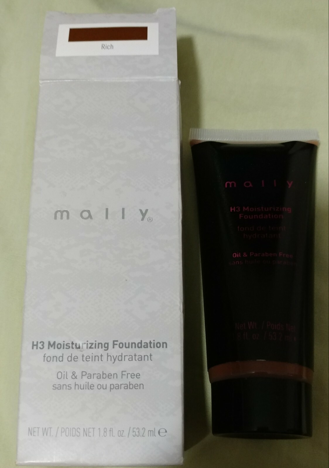 mally Cosmetics H3 Moisturizing Foundation New/Sealed 1.8 fl oz Rich | eBay