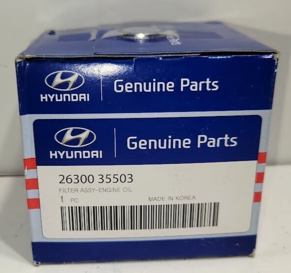 Brand new Hyundai Genuine Oil Filter Part 26300 35503 | eBay