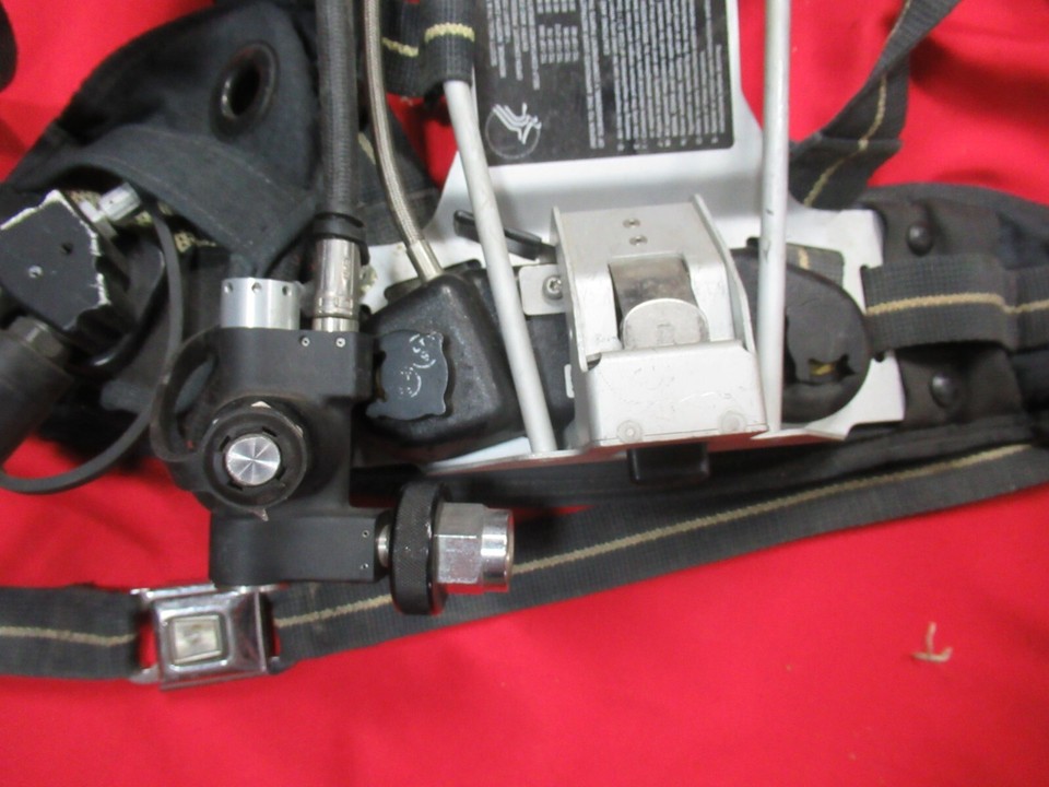 Scott 4.5 AP50 SCBA Air Pak PACK 4500 psi HUD EBSS EZ FLO REGULATOR ...