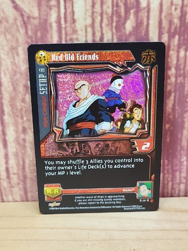 Dragon Ball Z GT TCG - ALT FOIL -Red Old Friends 137 - SCORE Super 17 ...