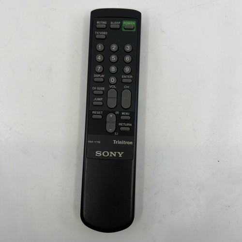 SONY RM-Y116 Trinitron TV Remote Control OEM Factory RMY116 KV20S10 ...