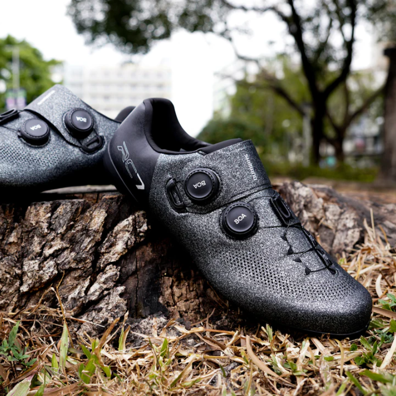 SHIMANO SH-RC703 MEN ROAD CYCLING SHOES CARBON GRAY WIDE TYPE (SPECIAL ...