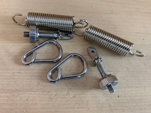 Lot of 2x Bass Kick Drum Pedal SPRING D-Ring Rocker Adjustment Tension ...