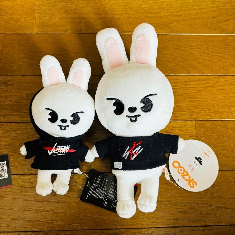 Stray Kids SKZOO Plush Doll & Lightstick K-Pop Official Goods Set SKZ ...