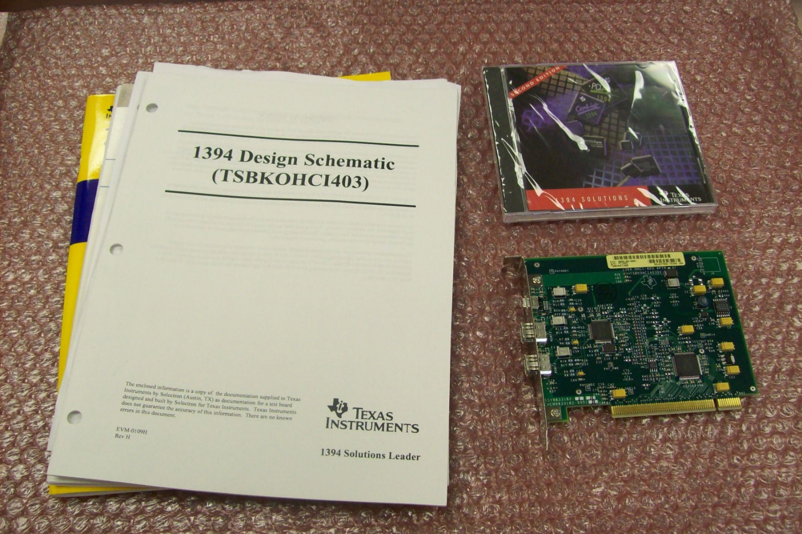 Texas Instruments TSBKOHCI403 (Used, untested, no Power up) 1394 ...