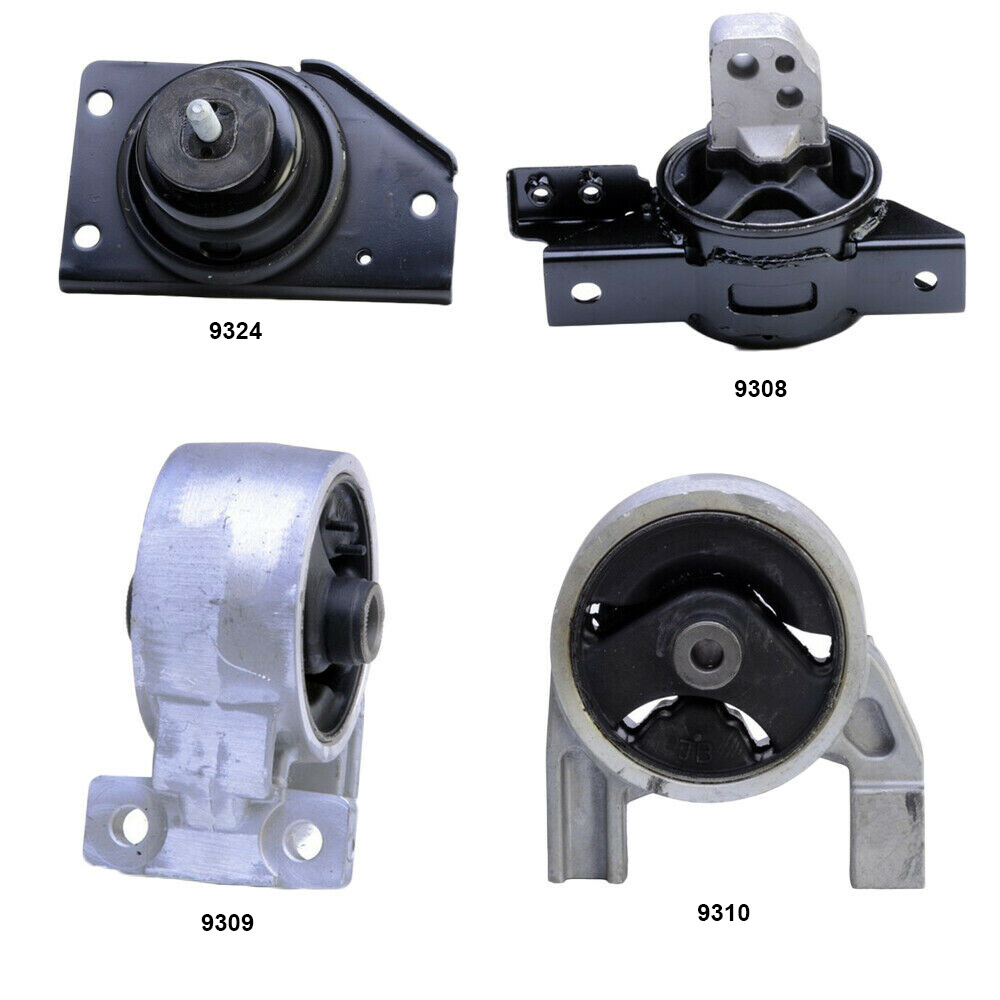 Complete Engine & Transmission Mounts 4Pcs Set for Kia Rio & Rio5 2006 ...