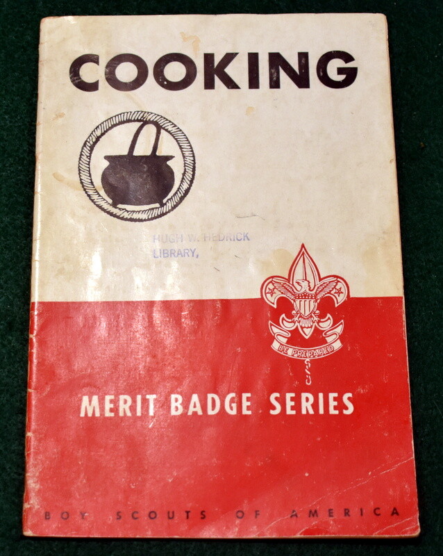 Bsa Cooking Merit Badge Pamphlet Cooking Merit Badge Series Boy Scouts