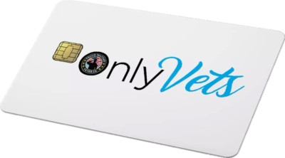 Only Vets Sticker (4-Pack) | Military Veteran Parody | Credit Card Skin ...