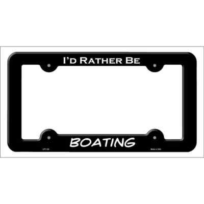 Boating Novelty Metal License Plate Frame | eBay