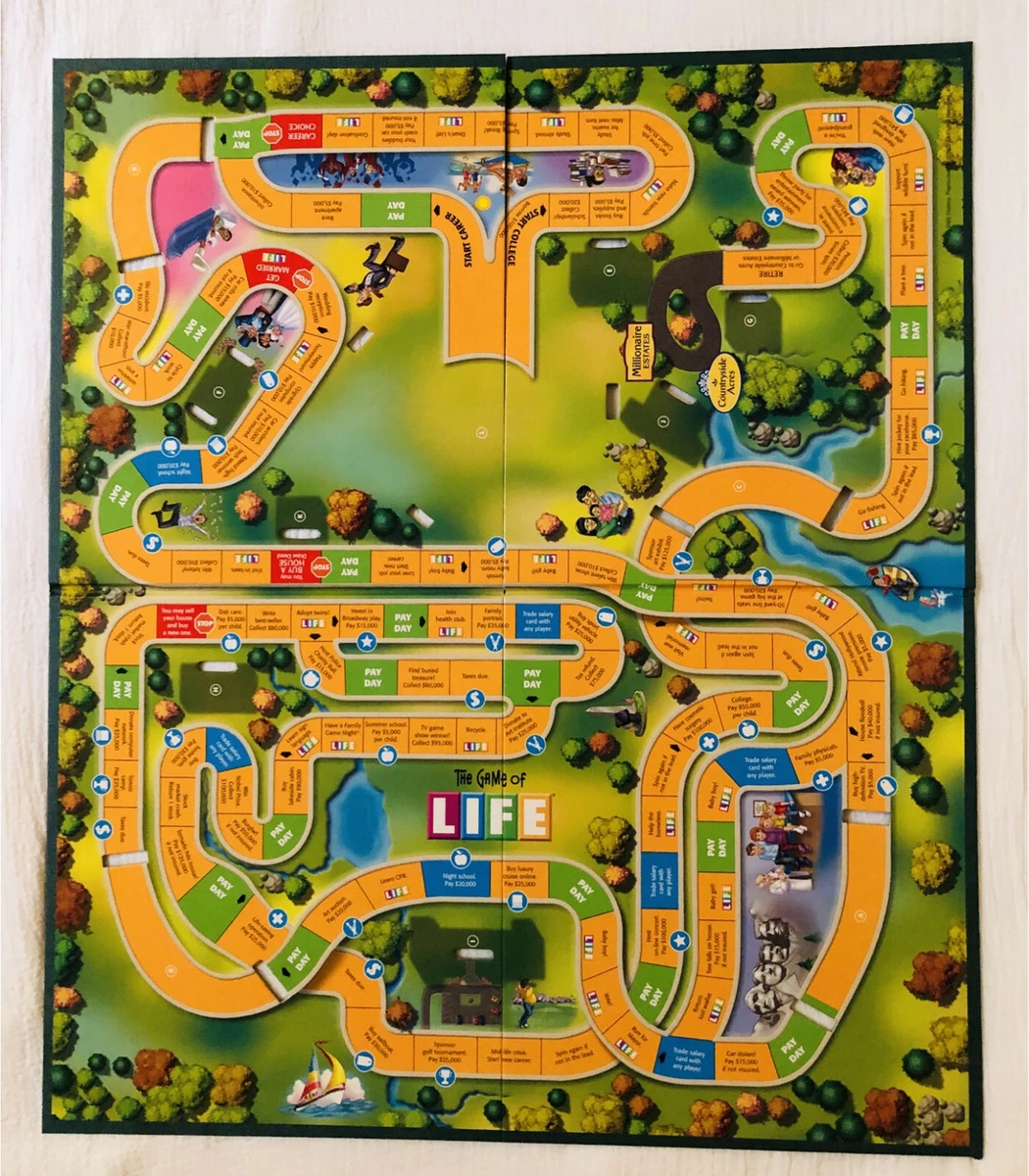 Life Board Game Pieces