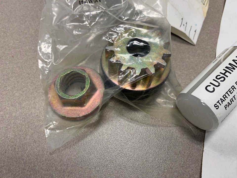 Cushman 887923 Starter Gear Bendix Truckster 18 22 HP Drive Lube 884982 ...