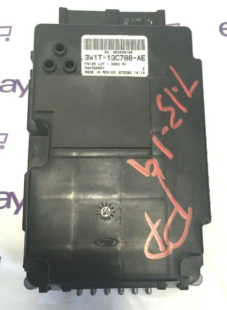 2003 Lincoln Town Car Lighting Control Module LCM 3w1t-13c788-ae for ...