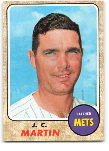 1968 Topps #211 J.C. Martin NM+ Mets ID:329916 | eBay