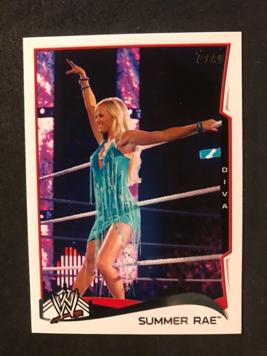 2014 Topps Wrestling WWE Summer Rae Trading Card #48 | eBay