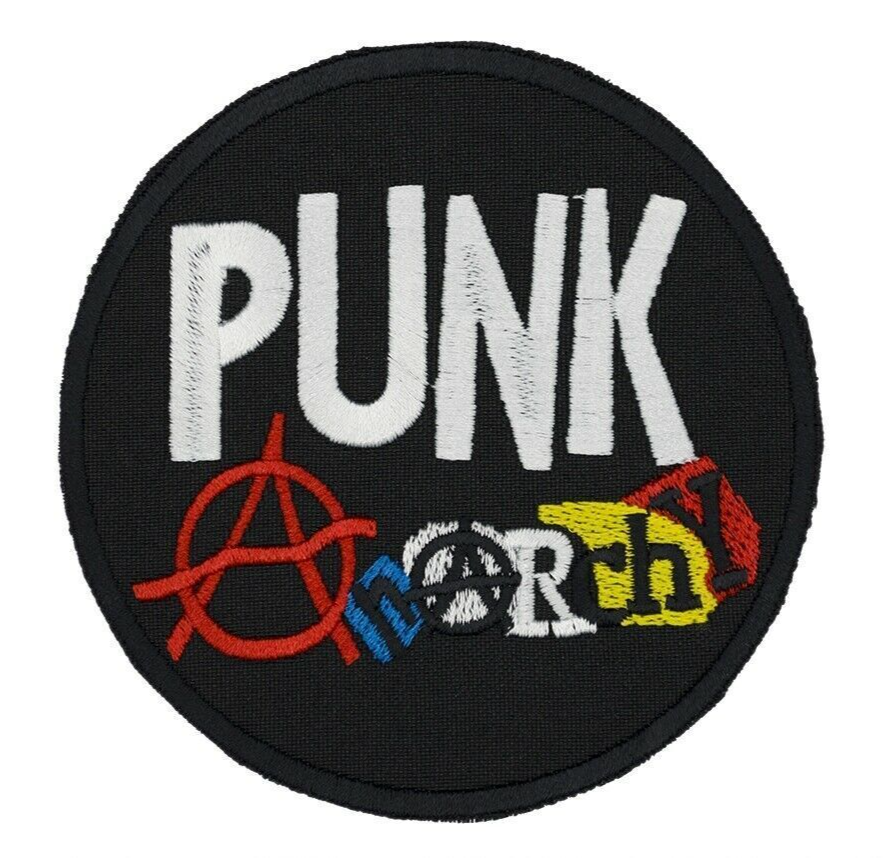 Punk Anarchy Logo Red Anarchy Symbol Graffiti Style Anarchism Punk'