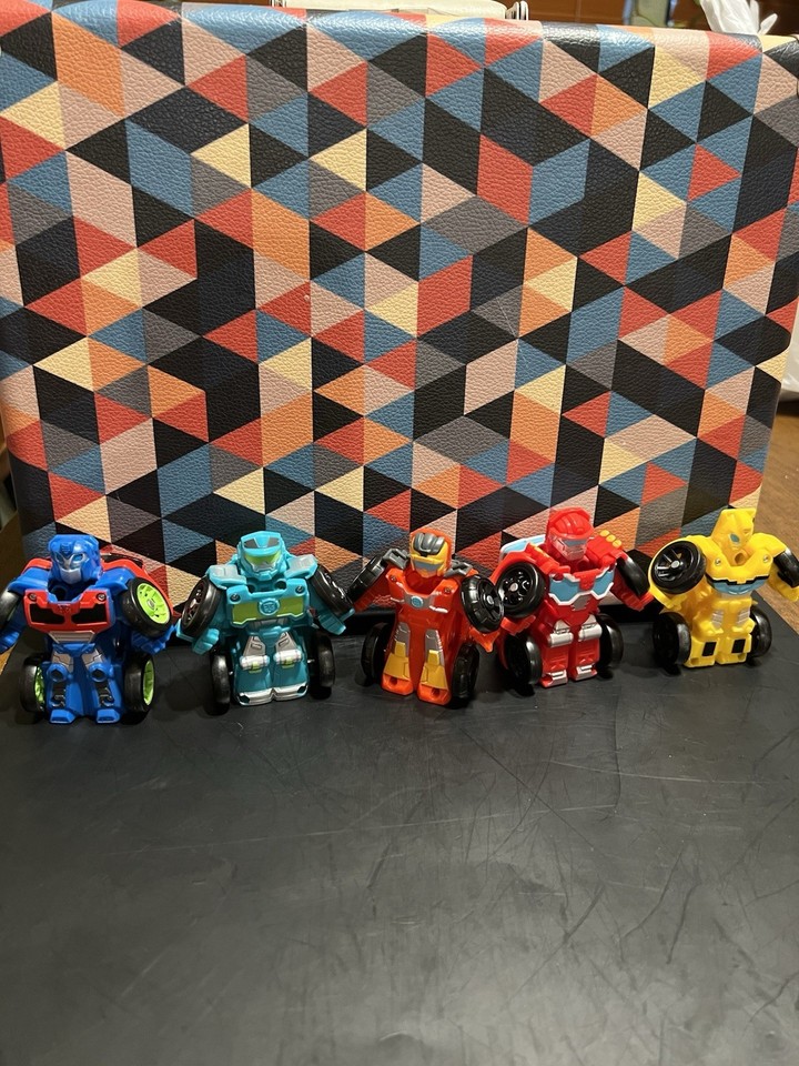 Playskool Heroes Transformers Rescue Bots Academy 5 Mini Converting ...