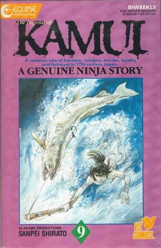 Legend of Kamui, The #9 VF/NM; Eclipse | Viz Comics A Genuine Ninja ...