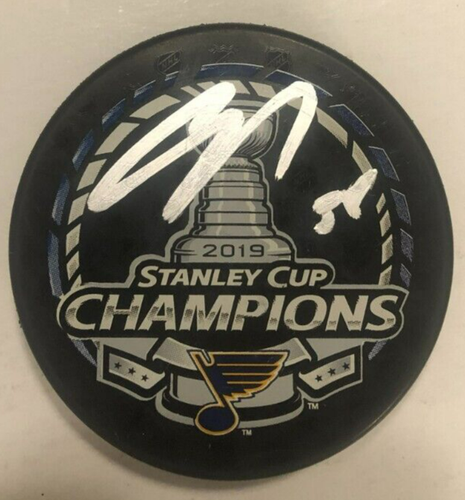 COLTON PARAYKO SIGNED ST LOUIS BLUES 2019 STANLEY CUP HOCKEY PUCK W ...