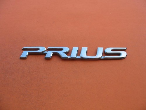 04 05 06 07 08 09 TOYOTA PRIUS REAR CHROME EMBLEM LOGO BADGE SIGN ...