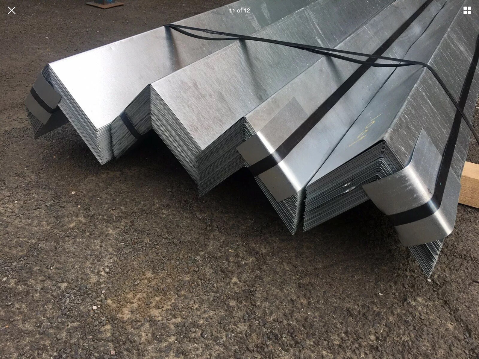 Box Profile 3m / 10ft Metal/Tin/Steel Galvanized Roofing Sheet, Roof ...