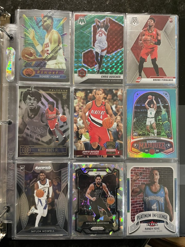 Huge 199 Card Lot NBA Inserts Parallel Prizm #d Rc Curry Lebron Kobe ...