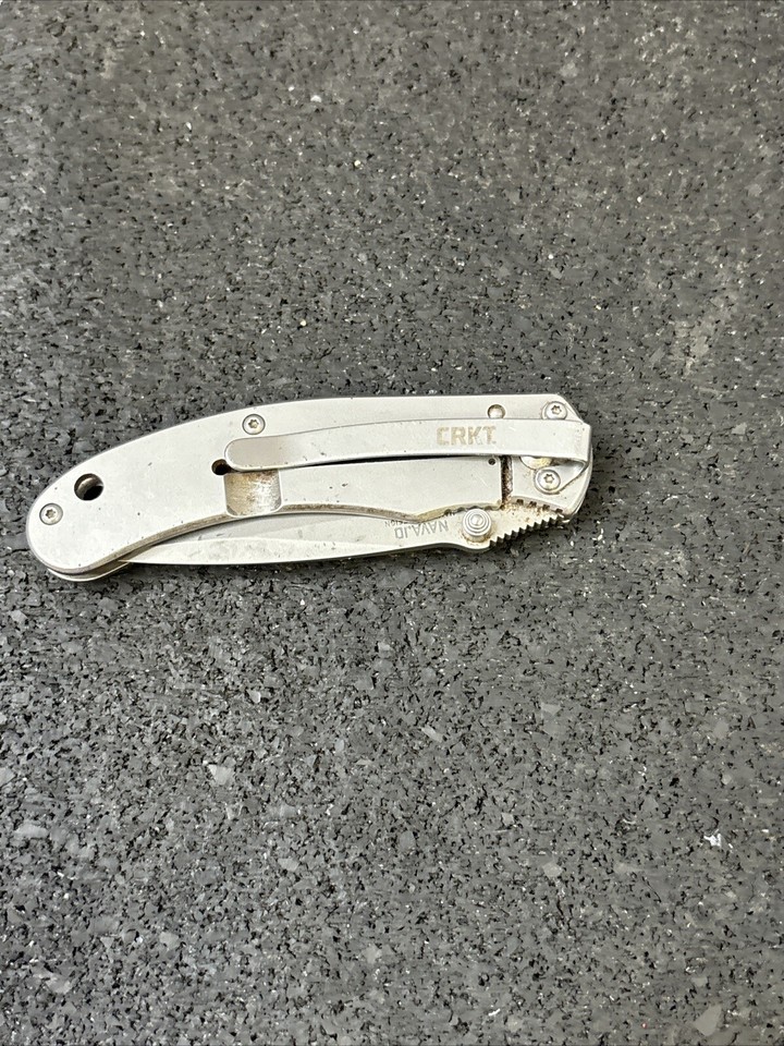 CRKT 6012CM Navajo Folding Knife Hammond Design Combo Blade | eBay