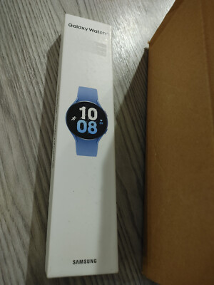 Samsung Galaxy Watch 5 five 44mm Blue smart SM-R910 Bluetooth Wi-Fi GPS ...