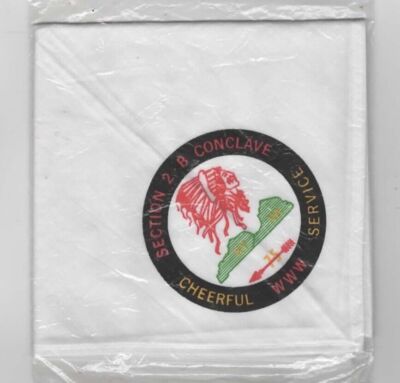 1975 OA Section 2B Conclave Cheerful Service BSA Neckerchief [NC-3787 ...