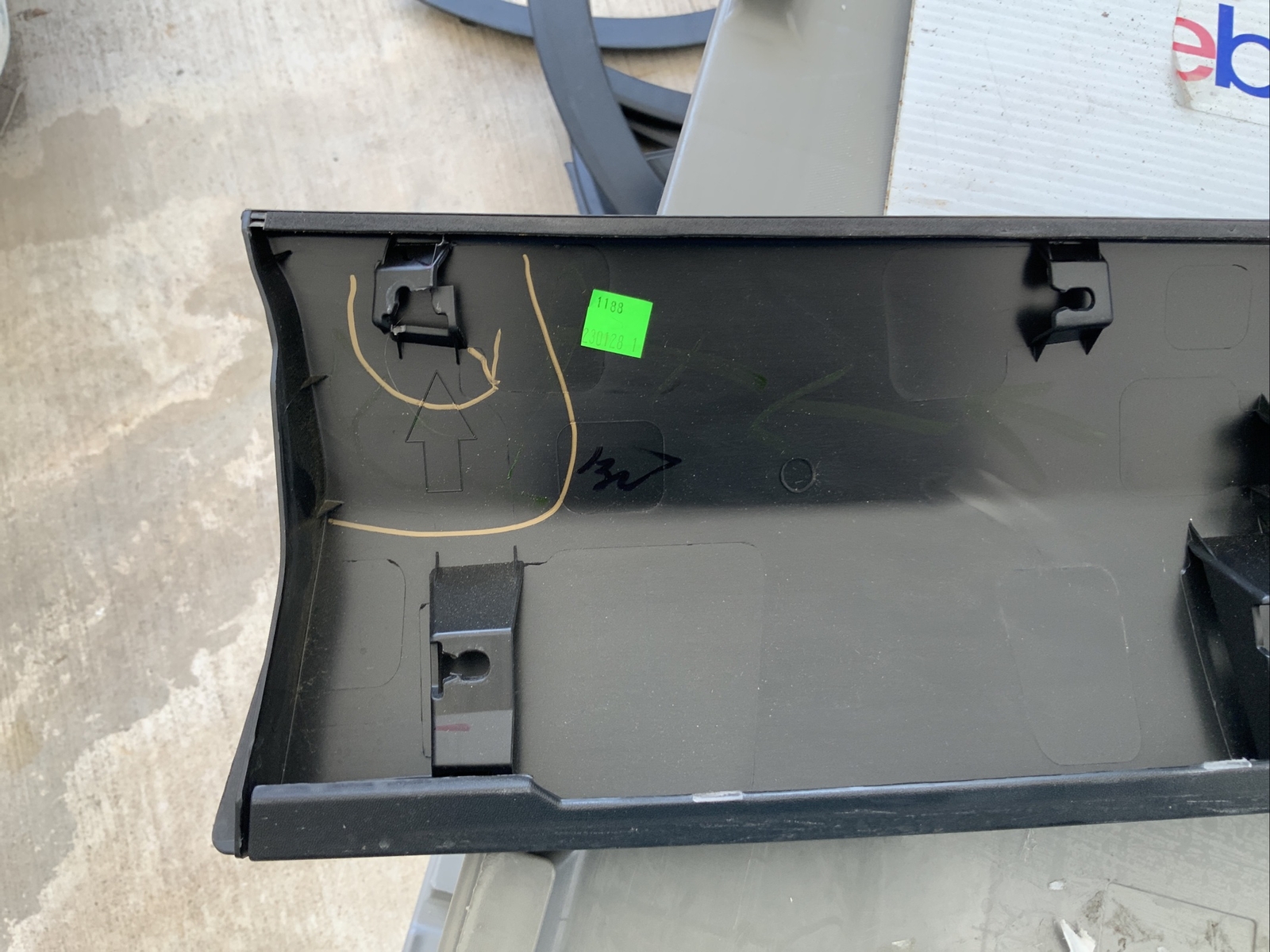 2019 -2023 TOYOTA RAV4, PRIME LEFT FRONT DOOR LOWER MOLDING 75074-0R070 ...