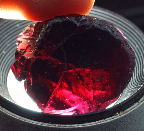 152.90Ct Natural Red Painite Rough Unheated Burmese Facet EGL Certified ...