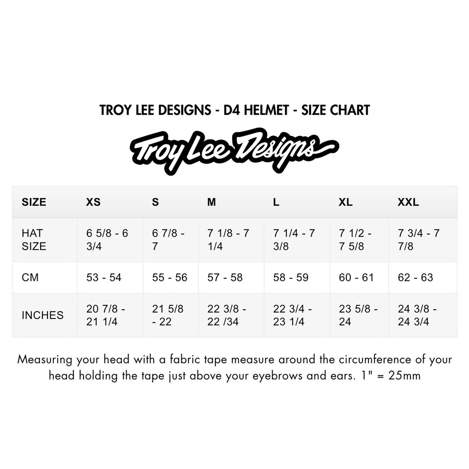 Troy Lee Designs D4 Carbon MIPS Helmet TLD BMX MTB DH Torched - Black ...