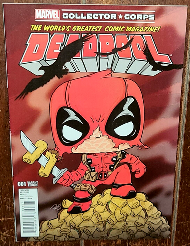Deadpool #001 (2016, Marvel): Marvel Collector Corps Variant! | eBay