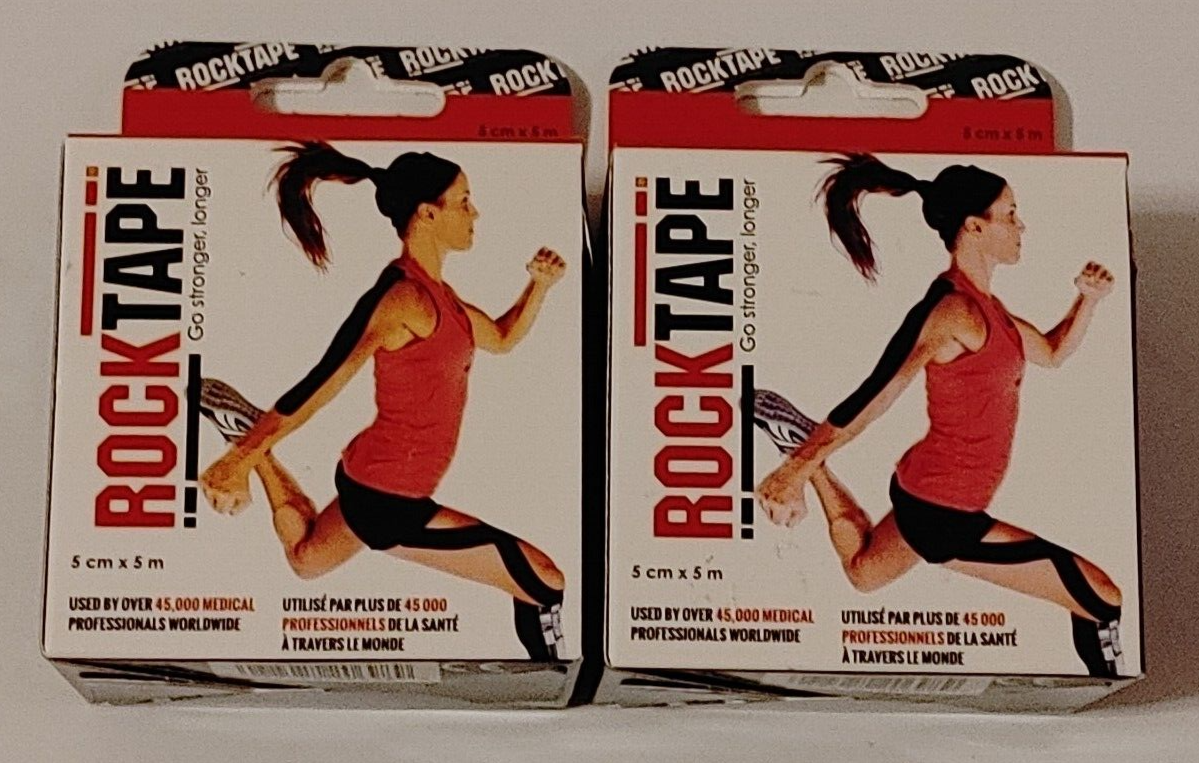 Rock Tape Original 2 Inch Water Resistant Kinesiology Tape LOGO NEW Lot ...