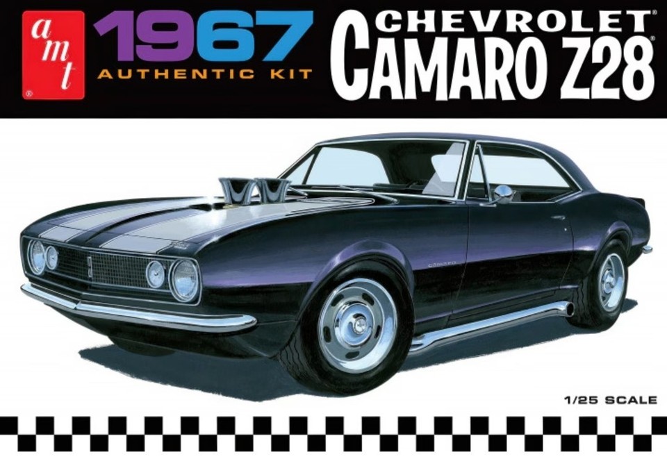 AMT 1968 Camaro 327 V8 ENGINE / TRANSMISSION from 1:25 Model Kit 68 | eBay