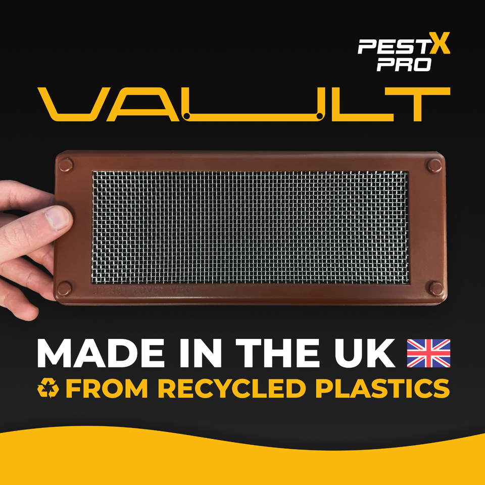Pest-X Pro Air Brick Vent Cover Mesh Rodent Insect Guard Outdoor Wall ...