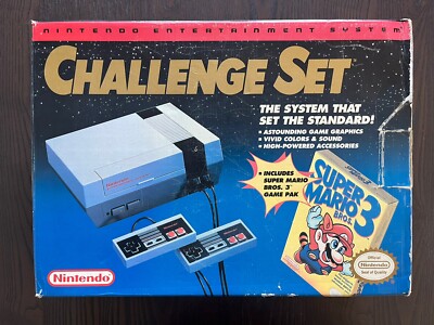 Nintendo Entertainment System NES Challenge Set Complete In Box | eBay