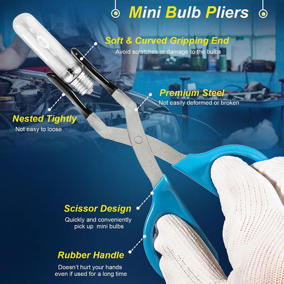 Mini Bulb Pliers Broken Bulb Removal Extractor Changer Tool Remove ...
