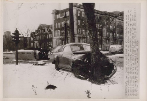 WW2 US Homefront 1945 Chicago Accident Swedish Hospital Vintage ...